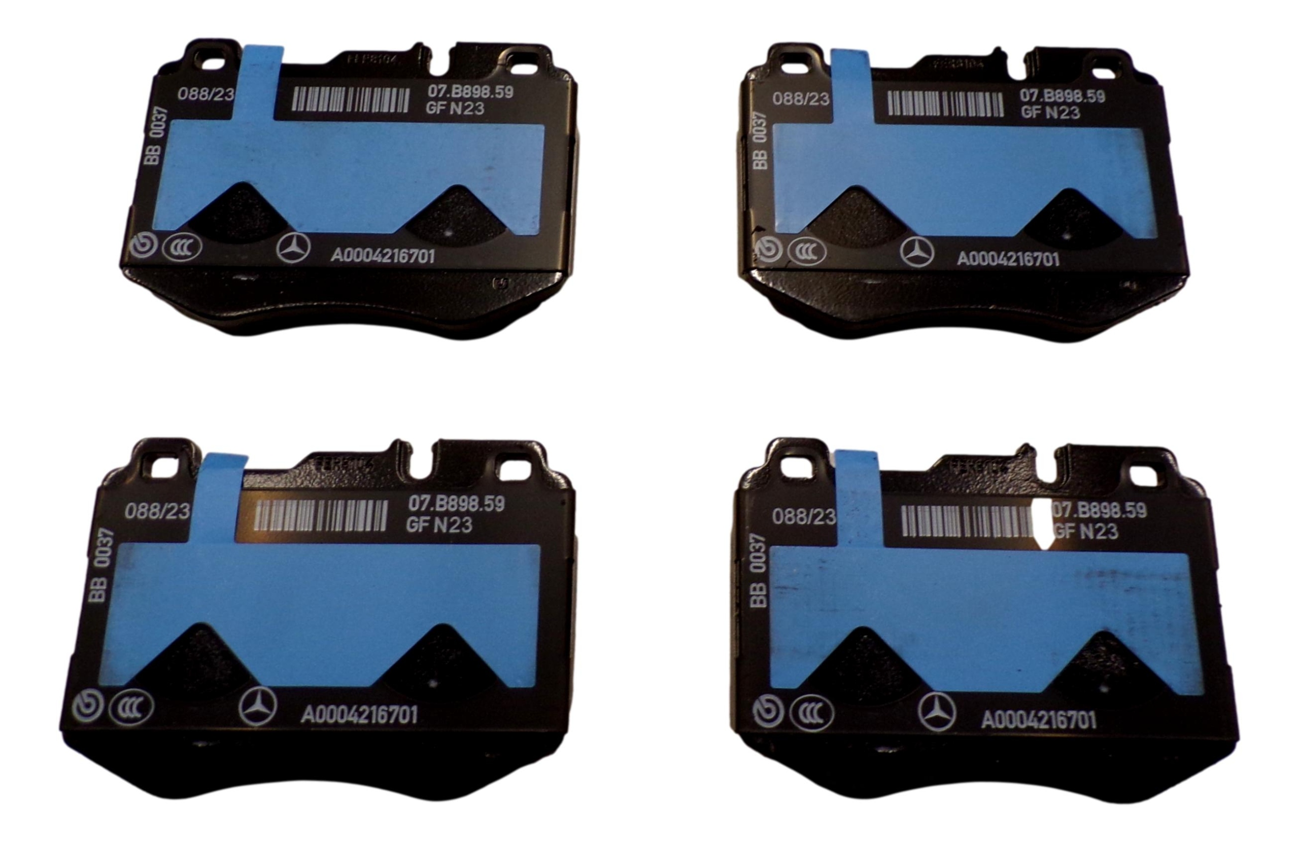 MERCEDES C-KLASA W205 Klocki hamulcowe przod 0714770922201 za 924.99PLN ...