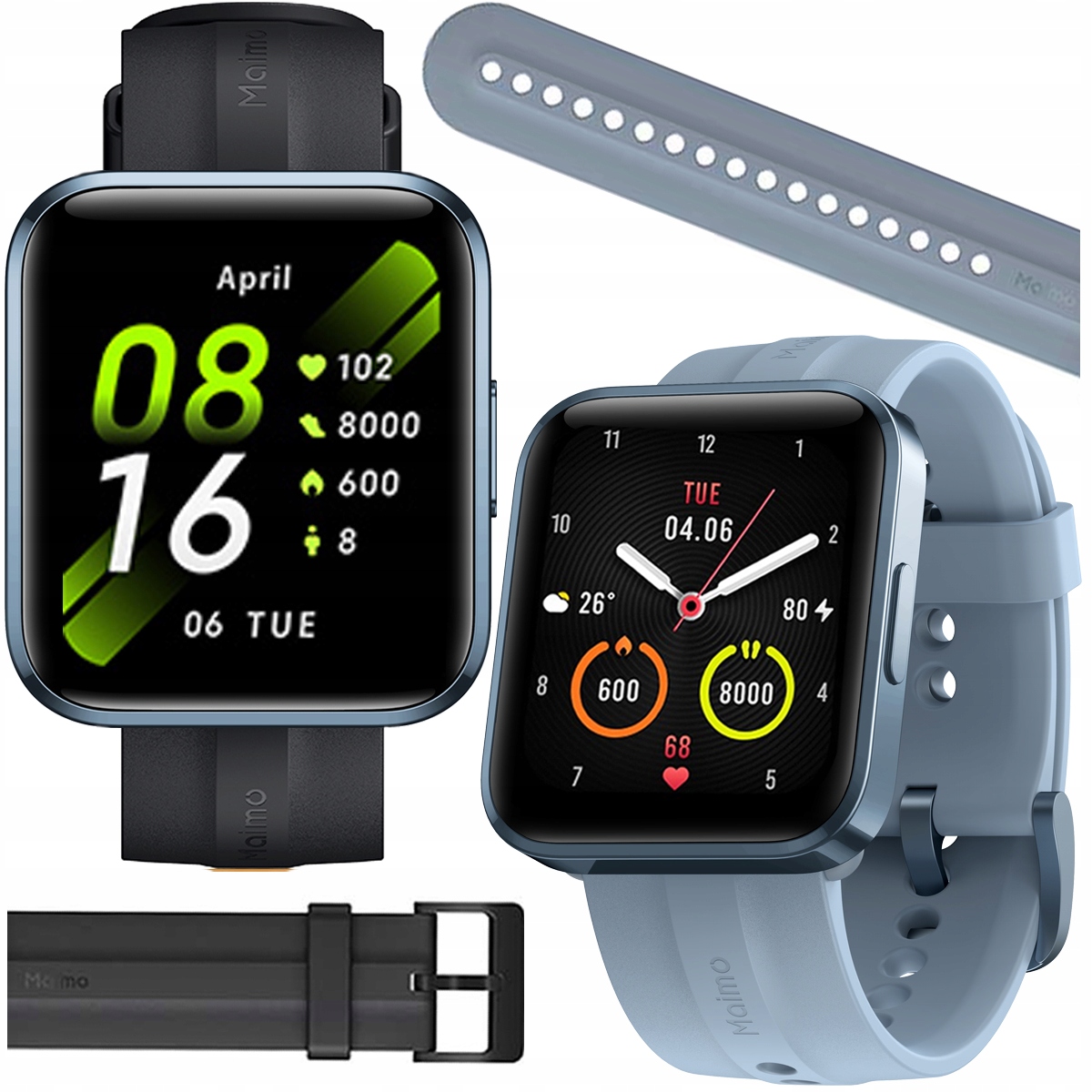 SMARTWATCH Maimo Watch FLOW z GPS ZEGAREK + pasek - Sklep, Opinie, Cena ...