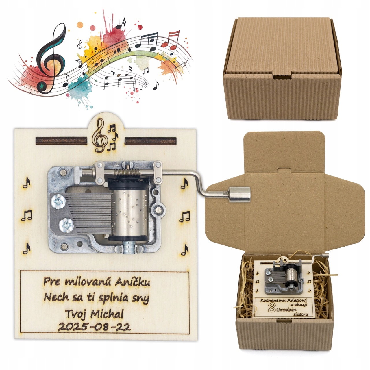 Varázslatos zenélő doboz dallammal - válaszd ki a zenét és adj hozzá ...
