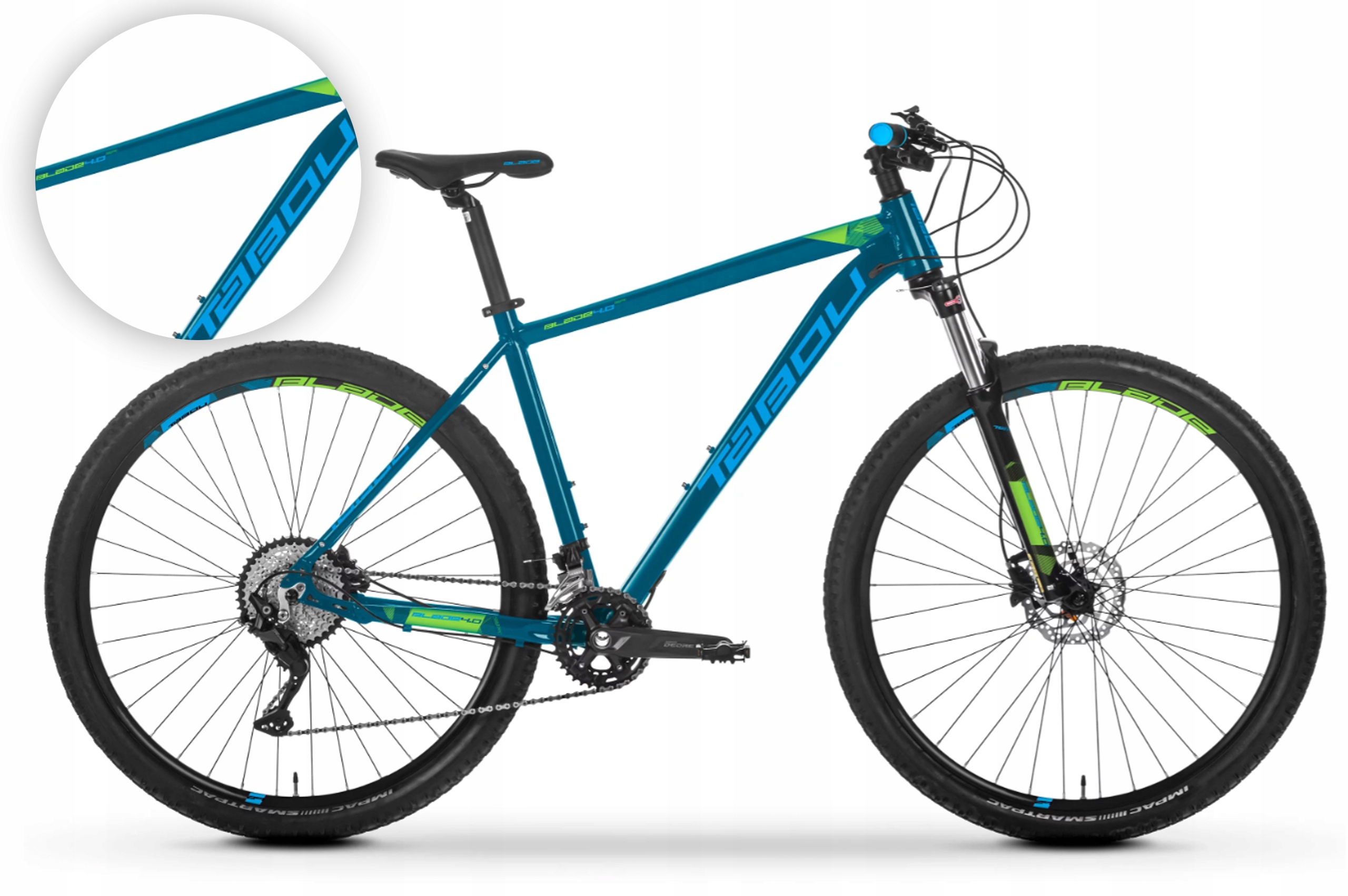 Rower MTB Tabou Blade 4.0 rama 22 cale koło 29 " niebieski - porównaj ...