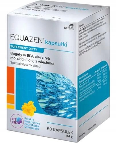 Equazen Eye Q preparat na koncentrację 60 kapsułek 12309390224 - Allegro.pl