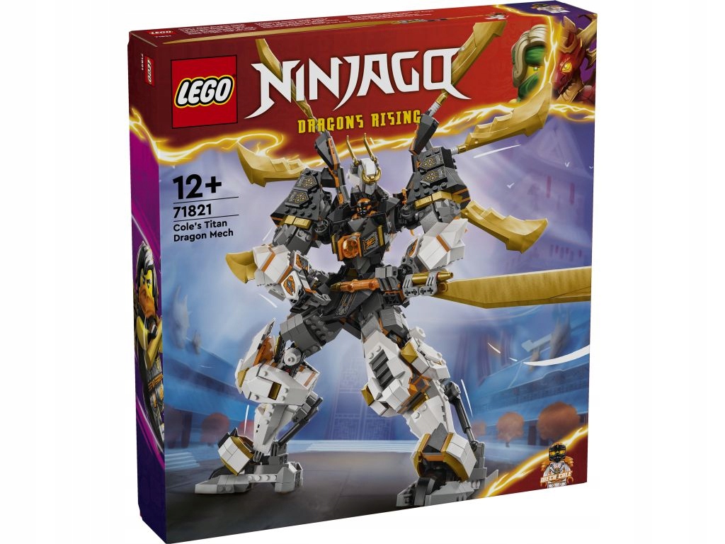 LEGO Ninjago 71821 Titanový kostým draka Colea 71821 - Allegro