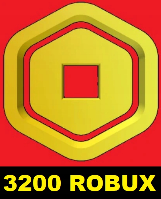 ROBLOX ROBUX 3200 SZTUK 3200RS 3,2K ROBUXÓW ROBUXY GAMEPASS - Stan ...