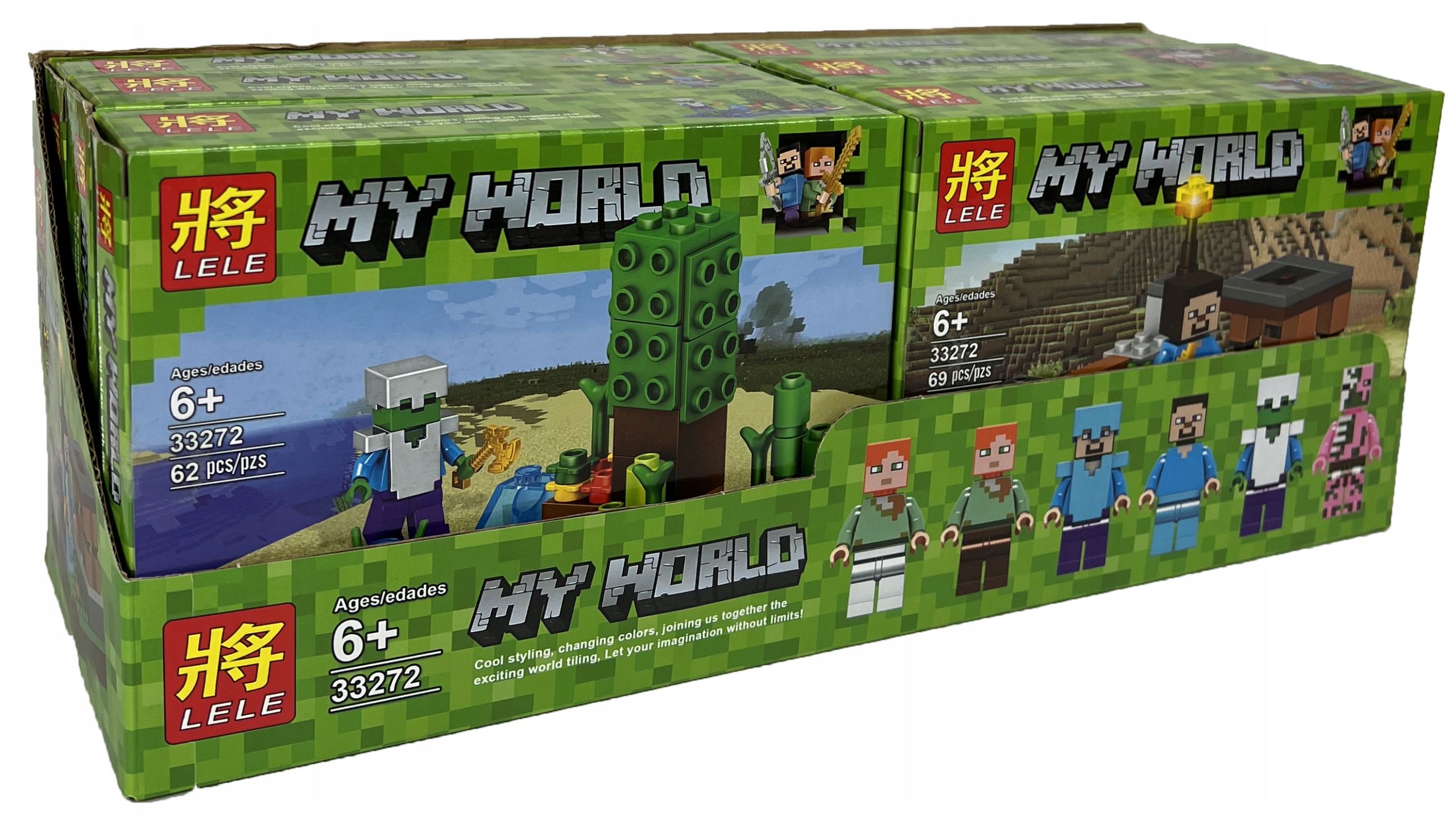 Minecraft Zestaw do Składania - Niska cena na Allegro.pl