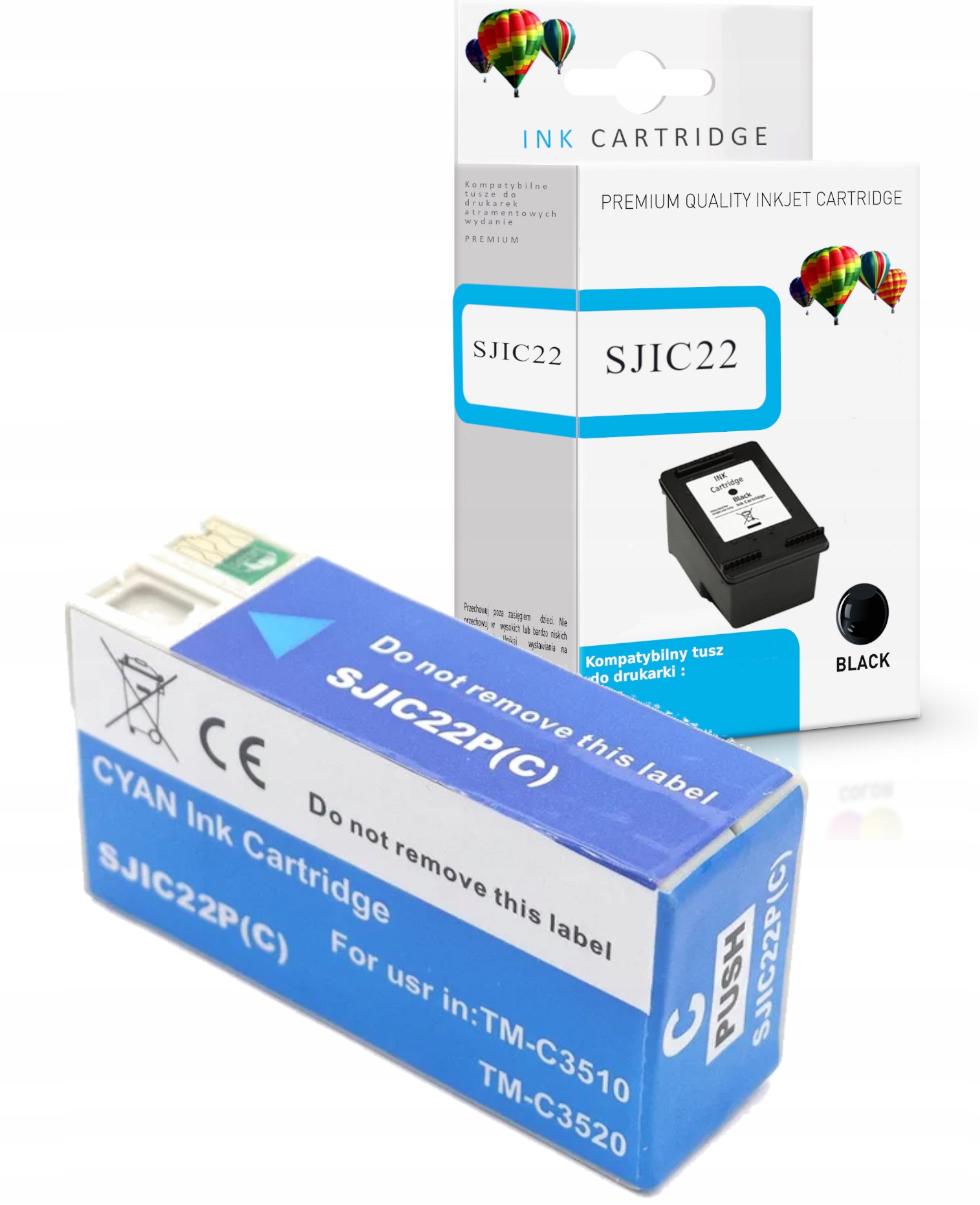 1 tusz do epson C3500 niebieski ColorWorks C3500 TM C3500 - Sklep ...