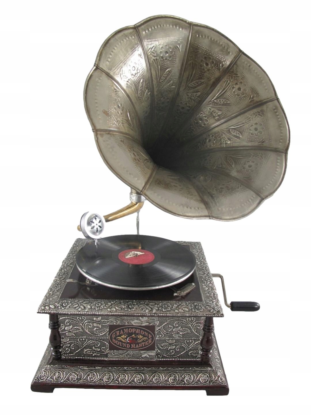 Gramofon Patefon - Kwadrat - Sprawny na Płyty Szelakowe Glamour Nr.20 ...