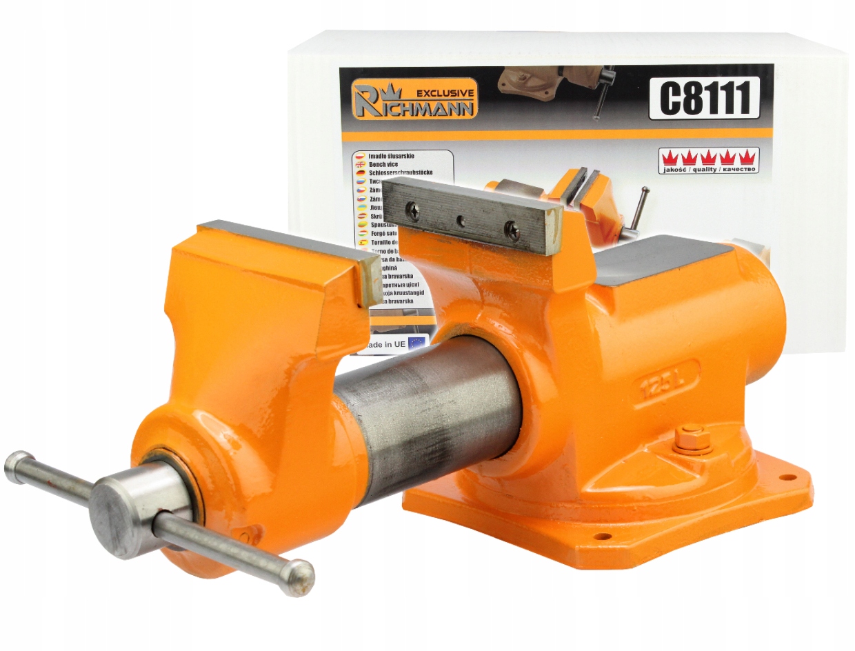 Imadło ślusarskie OBR.KUTE 125MM Richmann C8111 (8592021123087) • Cena ...