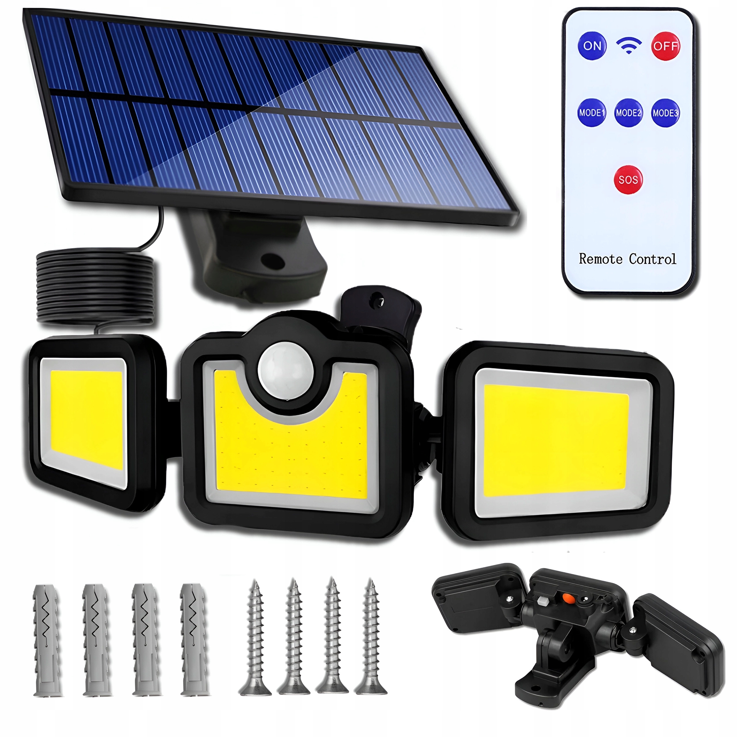 Split Solar Wall Lamp - Niska cena na Allegro