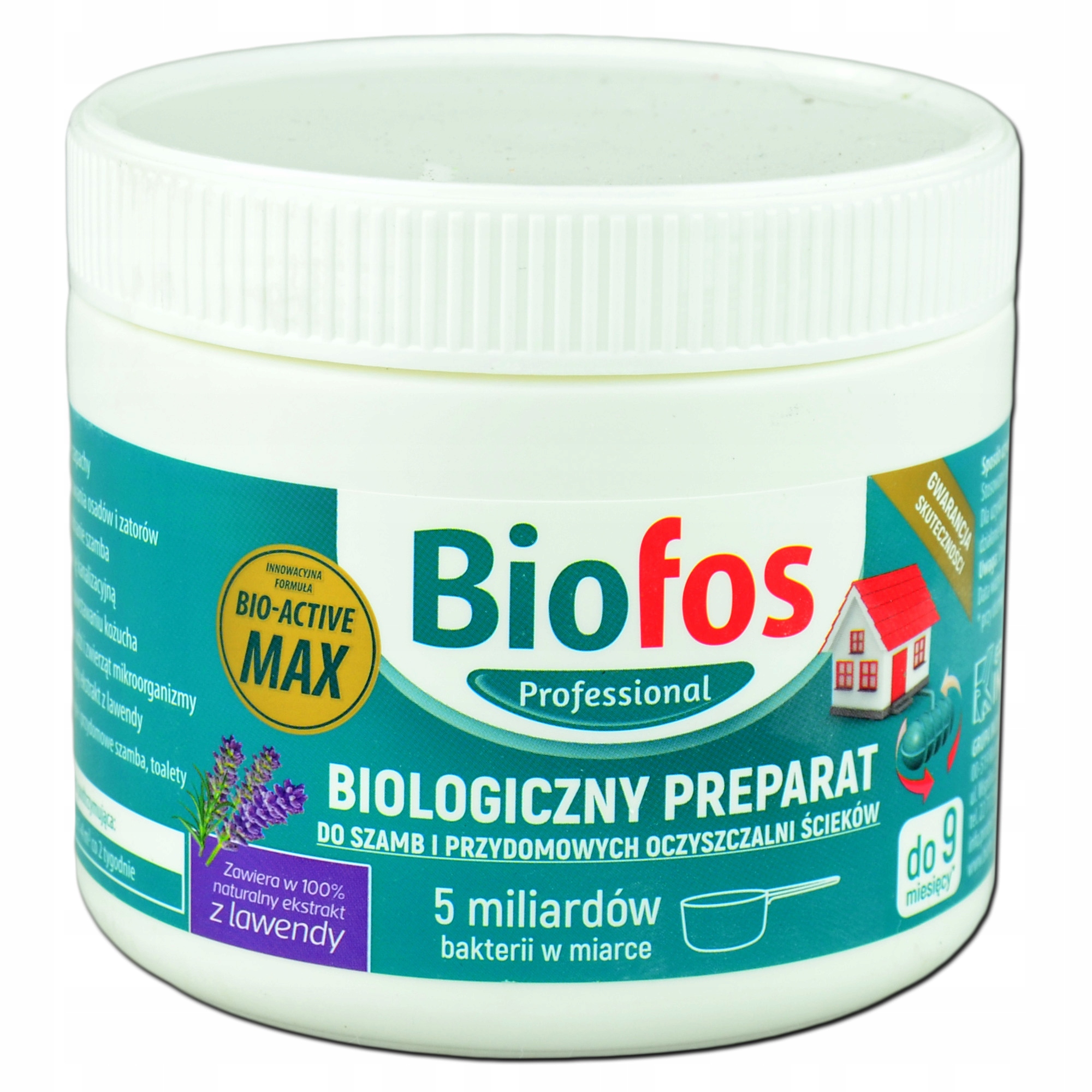 Biofos Professional aktywator bakteryjny SZAMB (ŚRODEK SZAMBO ŚCIEKI ...