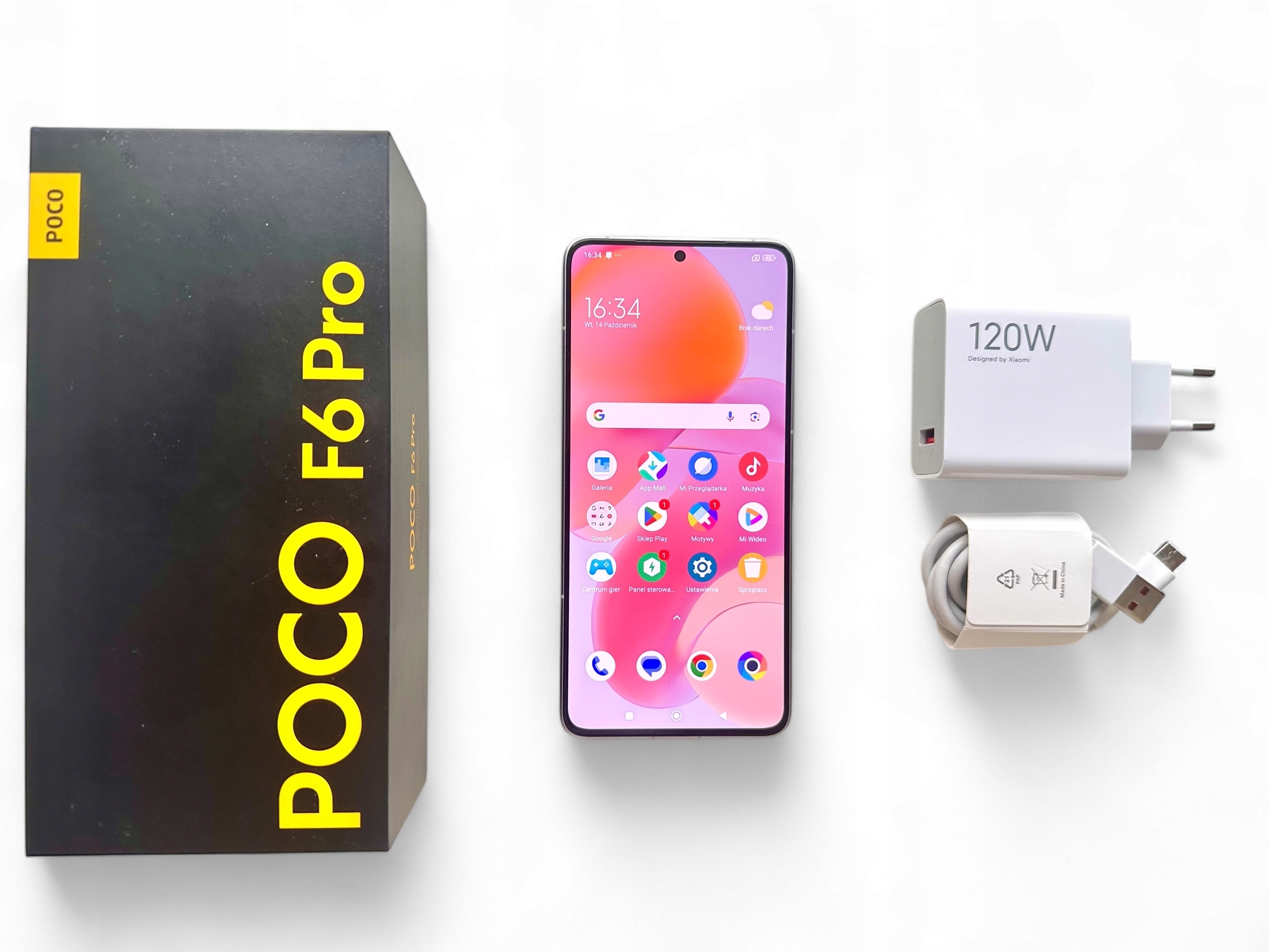 Smartfon POCO F6 Pro 12 GB / 512 GB 5G BIAŁY - Sklep, Opinie, Cena w ...