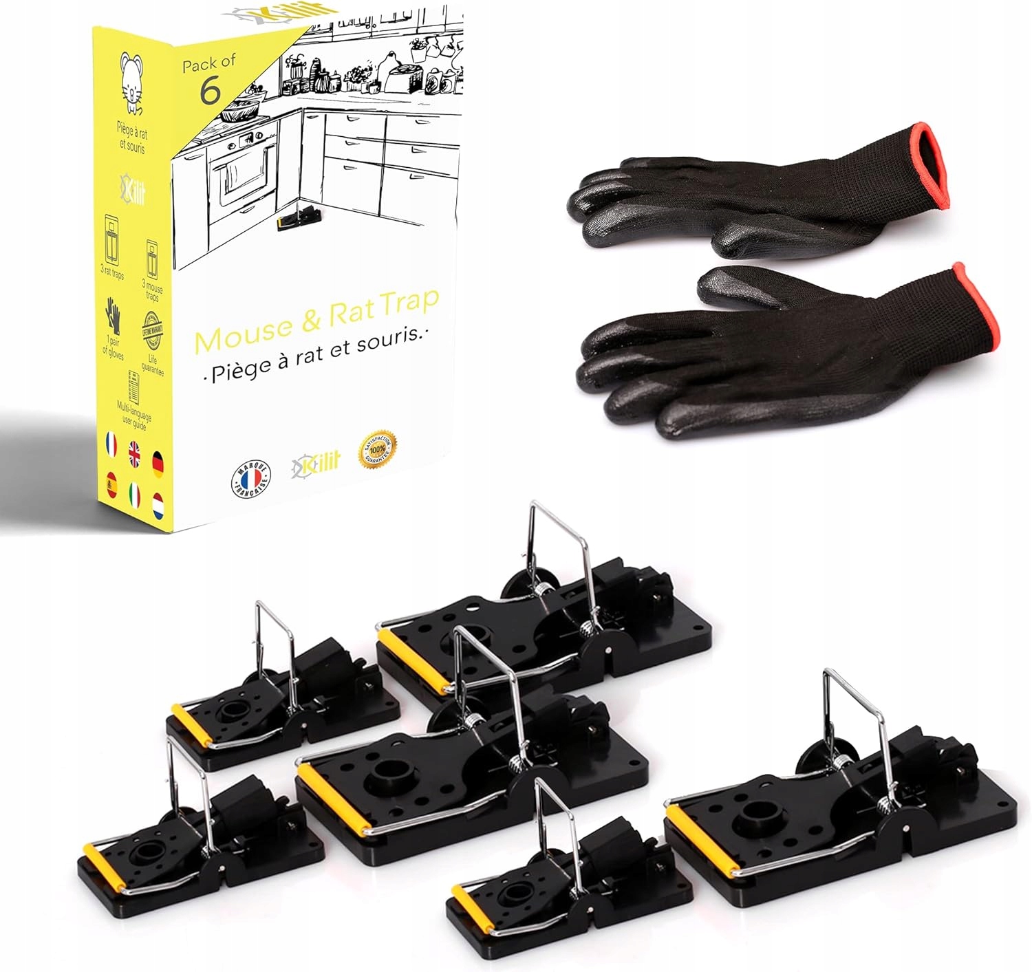 Pułapka przeciwko myszom KALIGEN • Cena, Opinie - Allegro