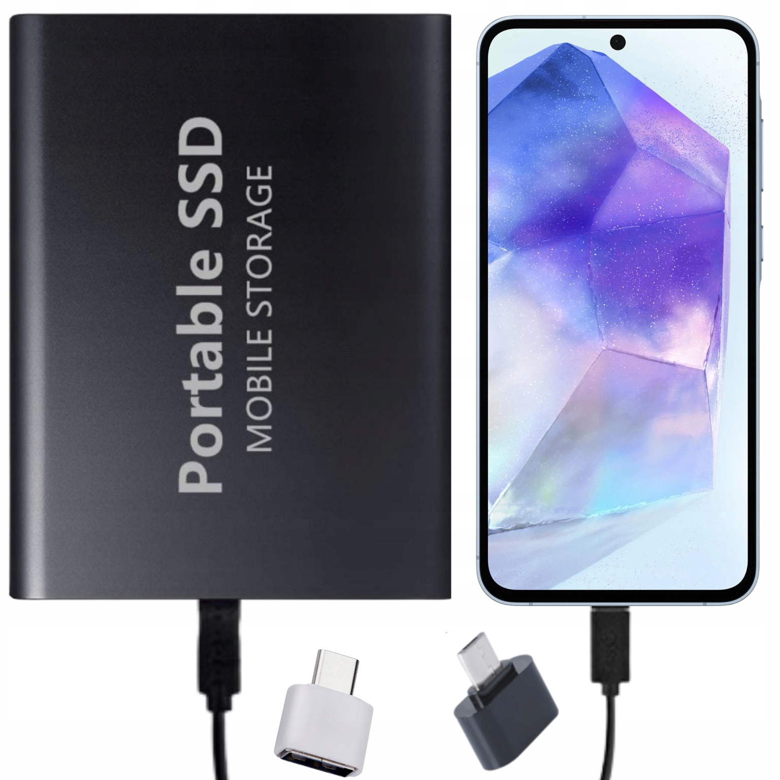 DYSK TWARDY SSD PRZENOŚNY 2TB DO TELEFONÓW ANDROID USB-C | MICRO USB 2,5" - Sklep, Opinie, Cena ...