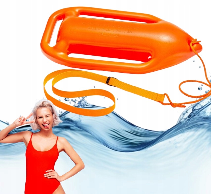 BOJKA ASEKURACYJNA DO PŁYWANIA REGULOWANY PASEK BOJA RATOWNICZA ...