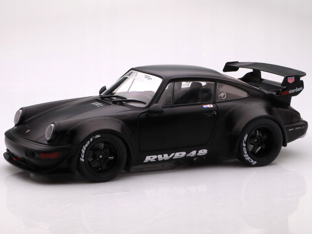 Model samochodu Porsche 911 RWB BodyKit Darth Vader - 2016 Solido 1:18 ...