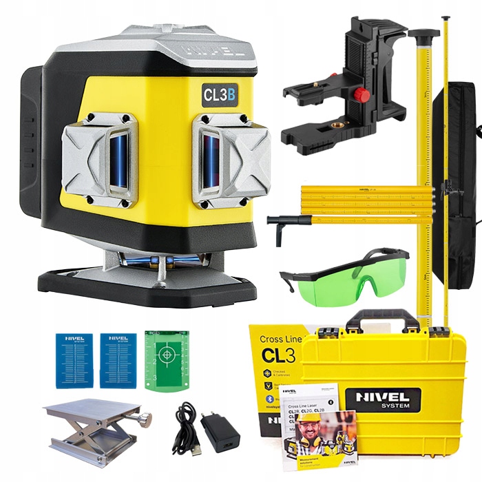 Laser krzyżowy Nivel System CL3B 70 m (5908263351141) • Cena, Opinie ...