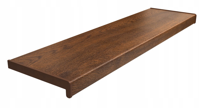 PVC parapet Ořech 20cm x 90cm s krytkami, • Ceny, Recenze - Allegro