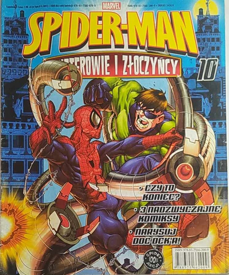 Spider-man Bohaterowie I Złoczyńcy Numer 10 (15747180026) | Komiks Allegro Spider-man Bohaterowie I Złoczyńcy Numer 10 (15747180026) | Komiks Allegro