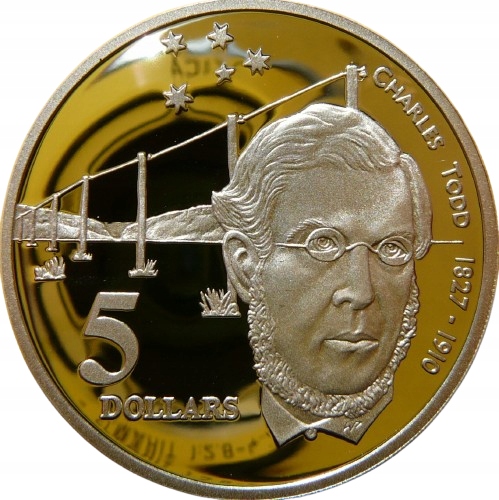 5$ AUSTRALIA 1995 CHARLES TODD HISTORIA AUSTRALII 17271767215 - Allegro