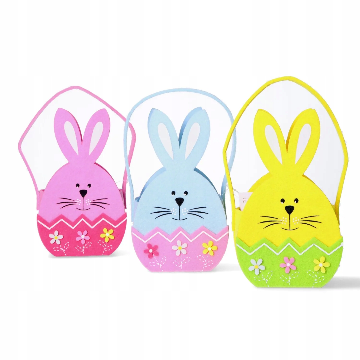 Koszyk filcowy z uchwytem na jajka wielkanocne • Cena, Opinie - Allegro