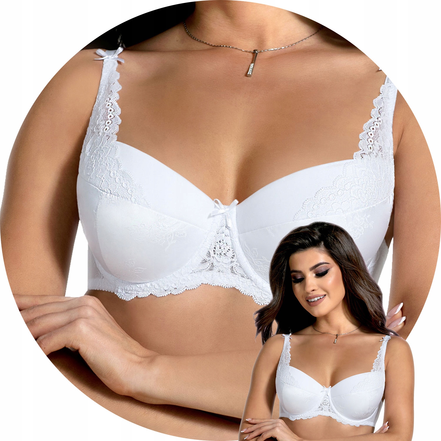 Vena biustonosz push-up biały rozmiar 85C (5907996509966) • Cena, Opinie • Biustonosze ...