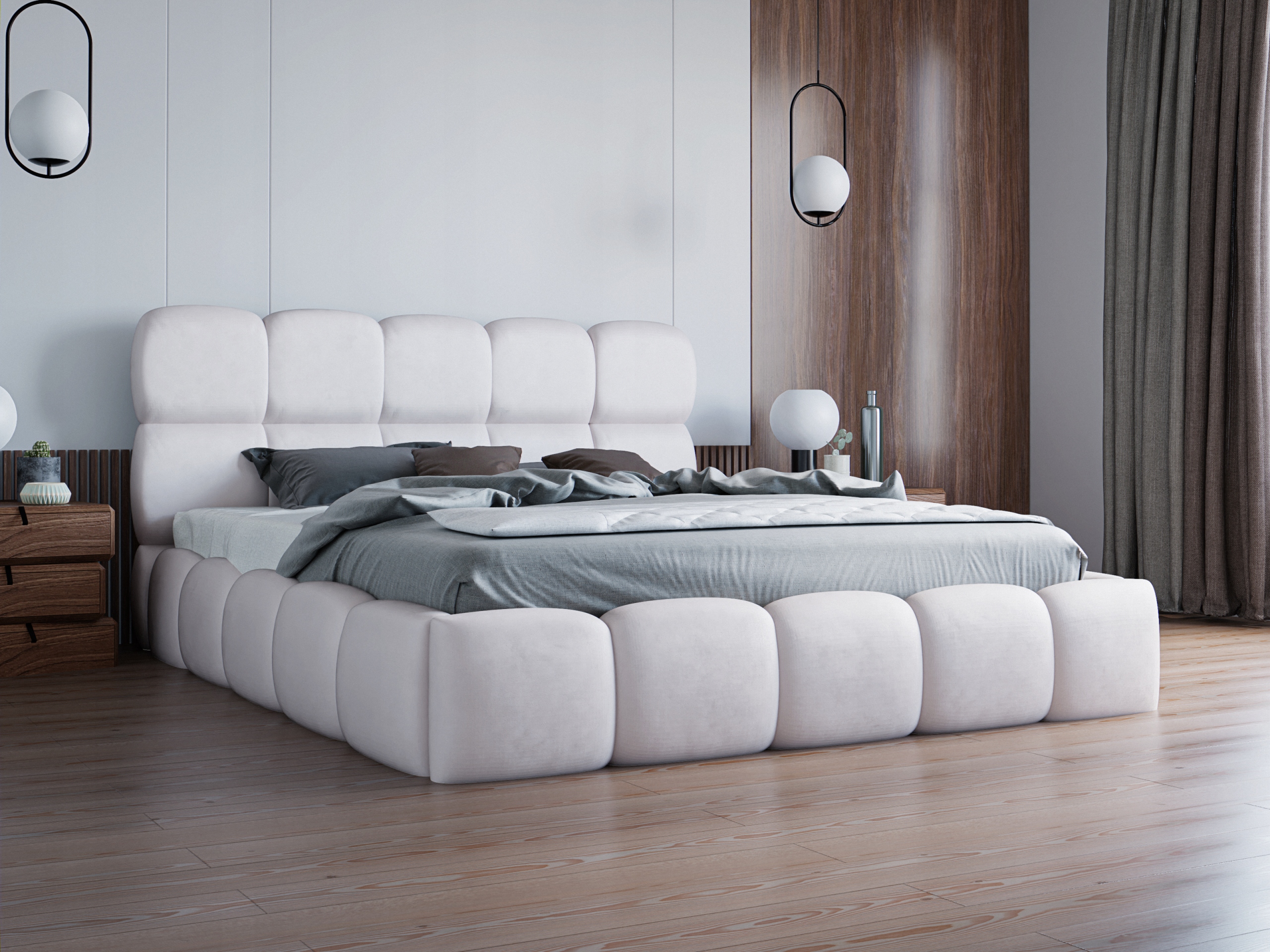 Łóżko 200x200 Noe (MPN91) • Cena, Opinie • Łóżka 13790113679 • Allegro