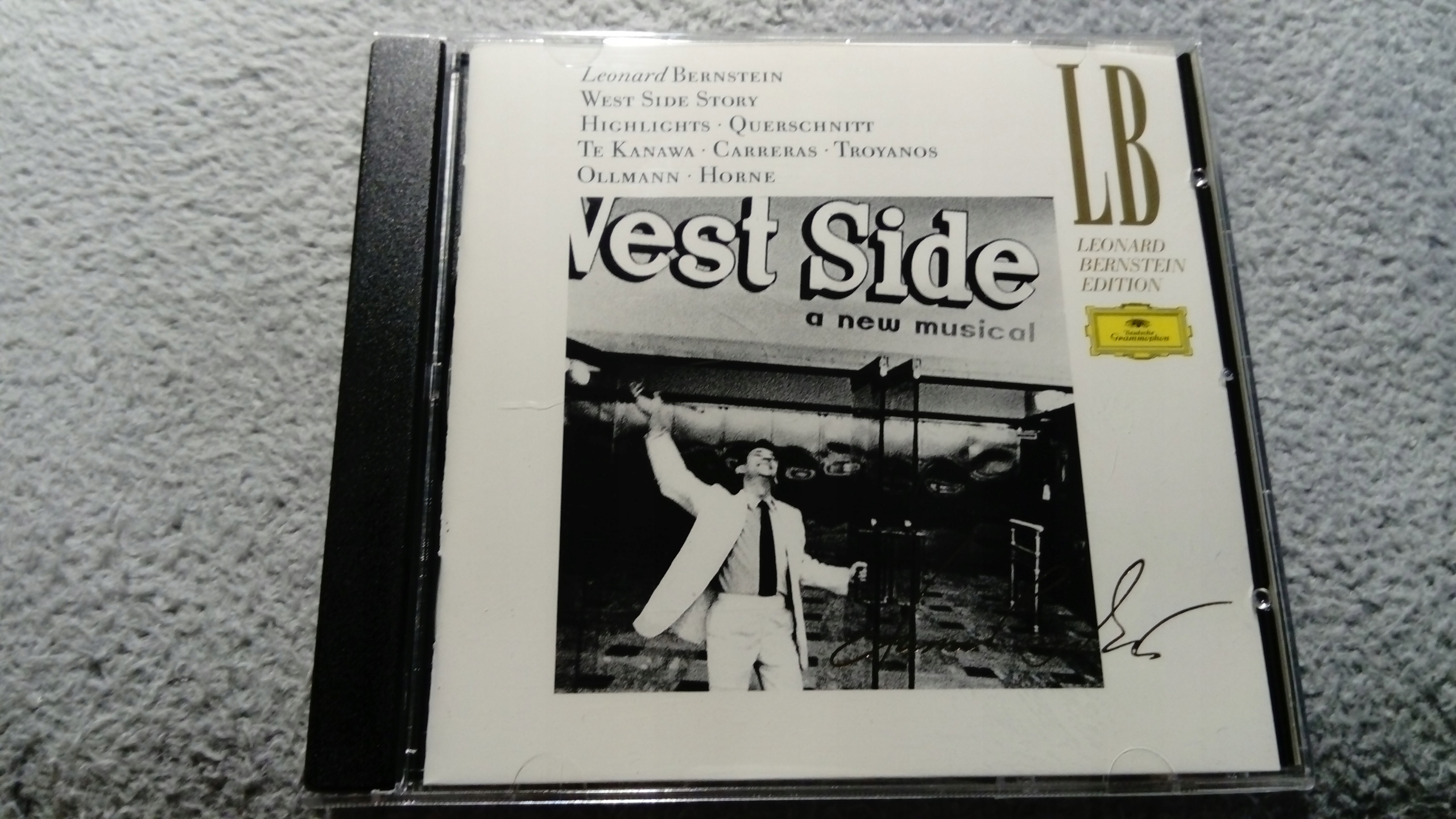 CD Leonard Bernstein / Te Kanawa, Carreras – West Side Story ... CD Leonard Bernstein / Te Kanawa, Carreras – West Side Story ...
