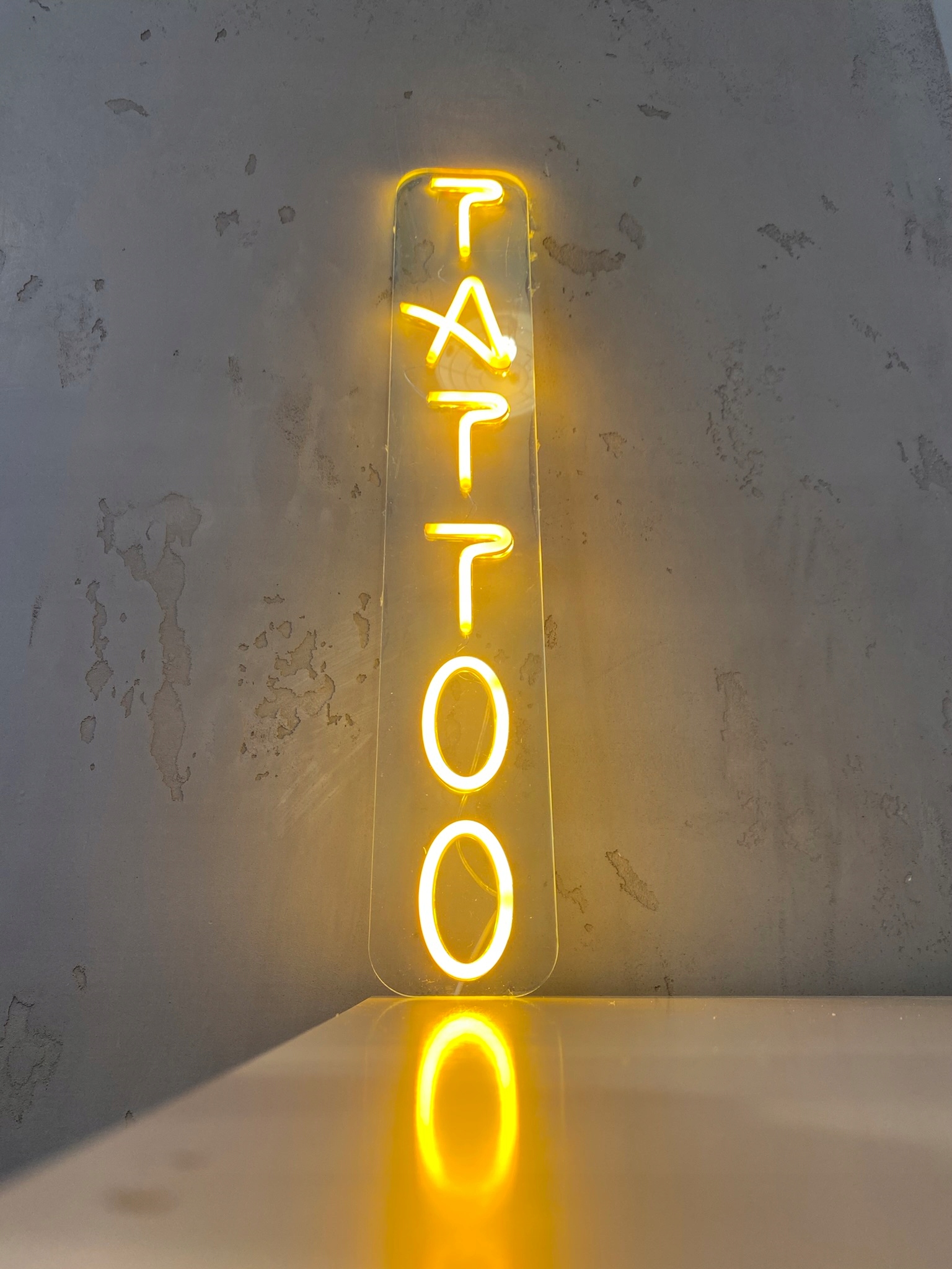 Neon Led Napis Tattoo - Niska cena na Allegro