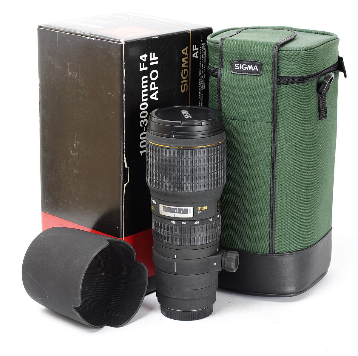 SIGMA EX APO HSM IF 4/100-300mm CANON EF - Sklep, Opinie, Cena w Allegro