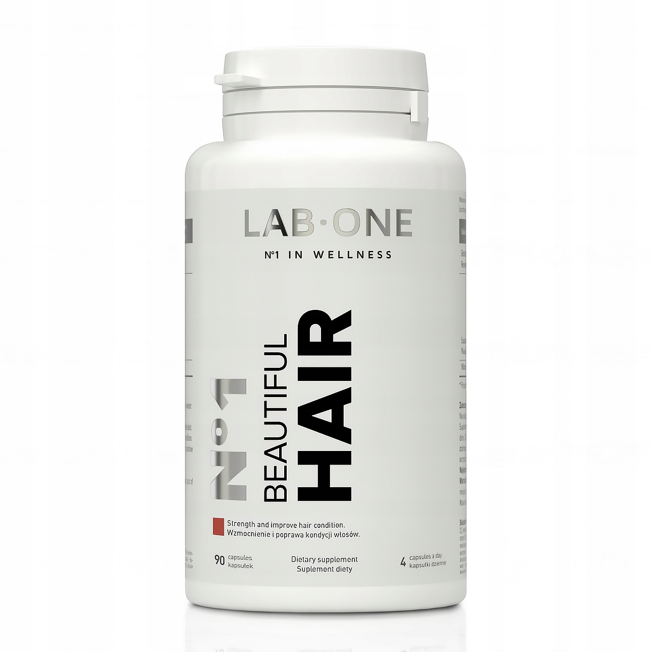 Lab One Beautiful Hair 90 kapsułek (5906395863600) • Cena, Opinie ...