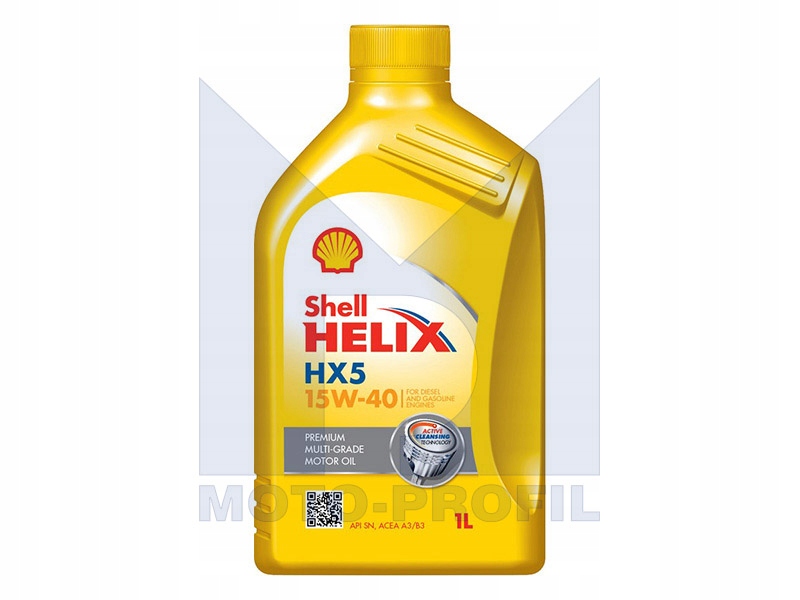 Shell HELIX HX5 1 l 15W-40 • Cena, Opinie - Allegro