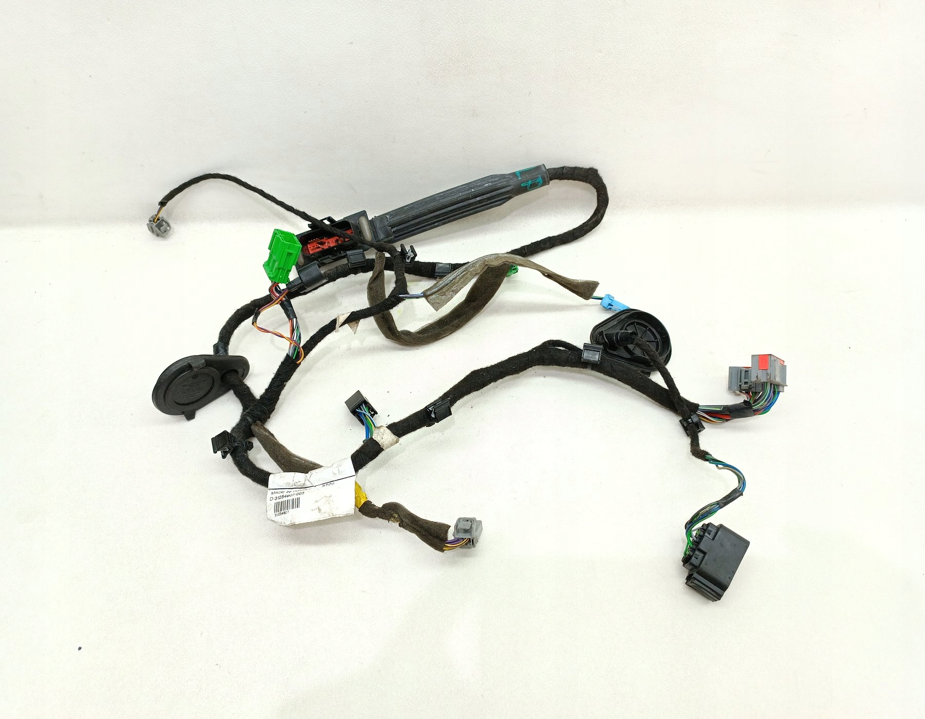 WIĄZKA ELEKTRYCZNA DRZWI LEWY PRZÓD VOLVO XC60 I 31254907 31254907 za ...