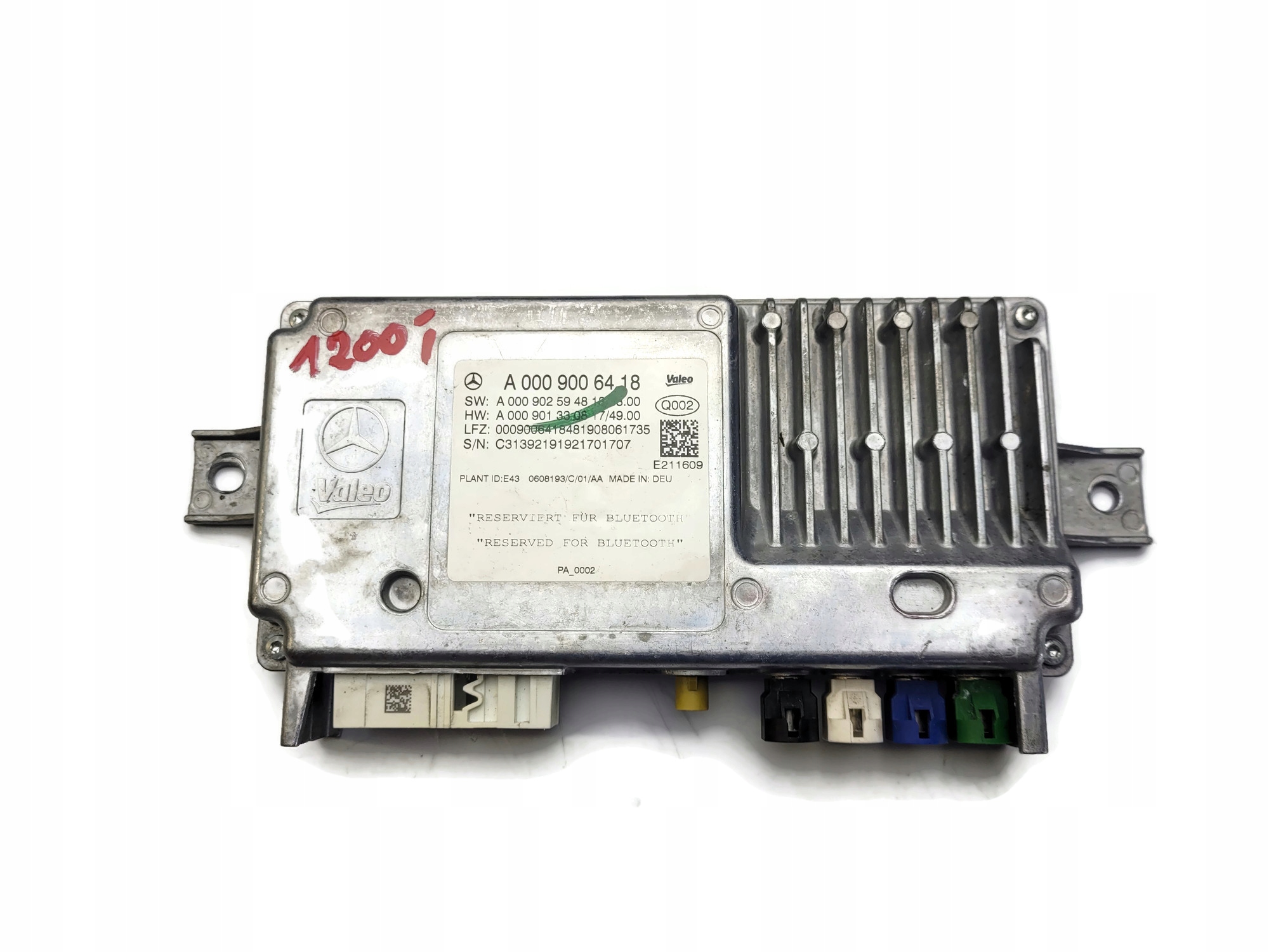 MERCEDES W177 MODUŁ STEROWNIK KAMERY A0009006418 - porównaj ceny ...