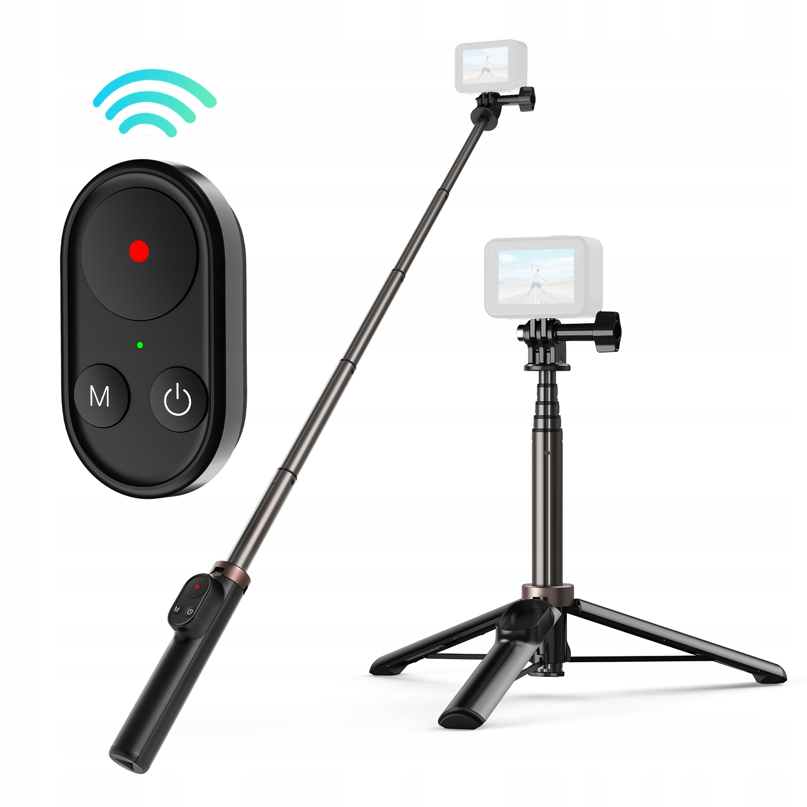 Selfie Stick Remote Control - Niska cena na Allegro.pl