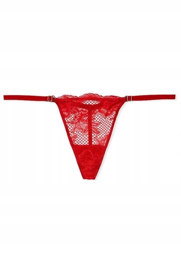 Victoria's Secret M STRINGI V-STRING KORONKA • Cena, Opinie • Majtki ...
