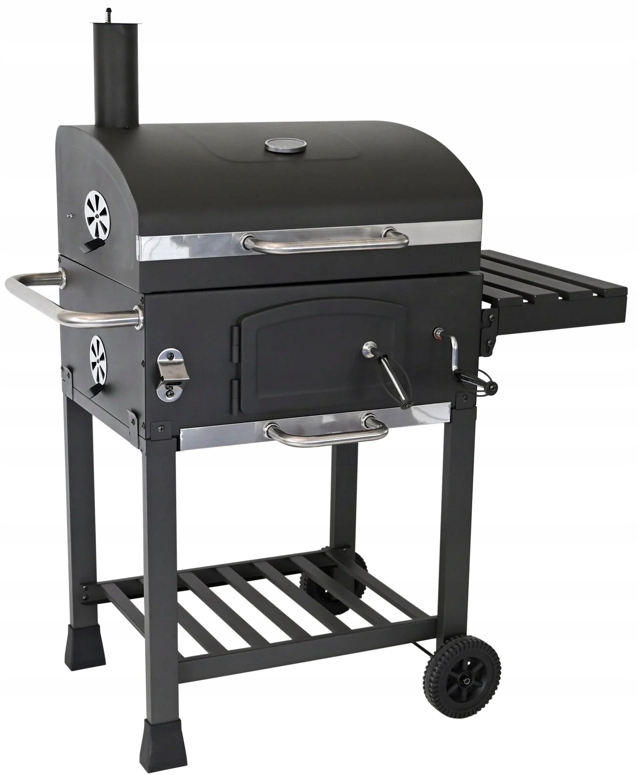 Grill Węglowy Activa Mastercook Angular z kominkiem (RUSZT ŻELIWNY) 57 ...