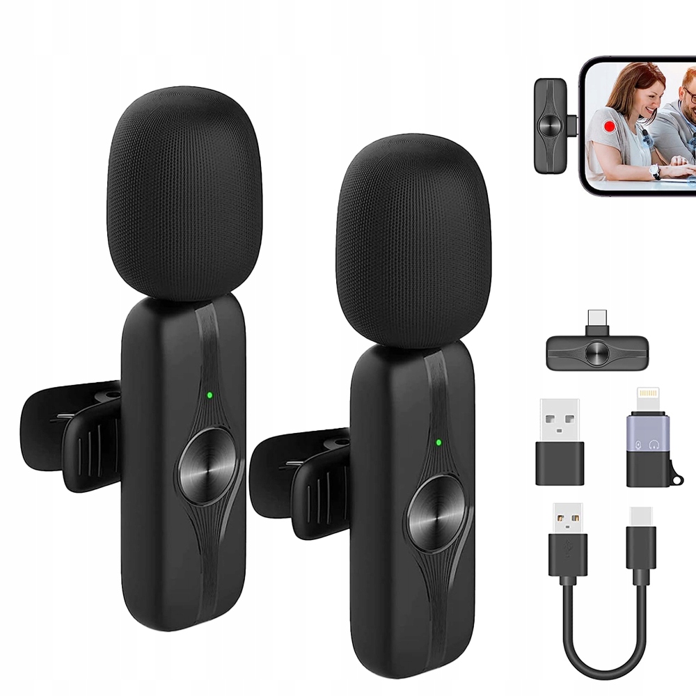 Mini Wireless Microphone - Niska cena na Allegro.pl
