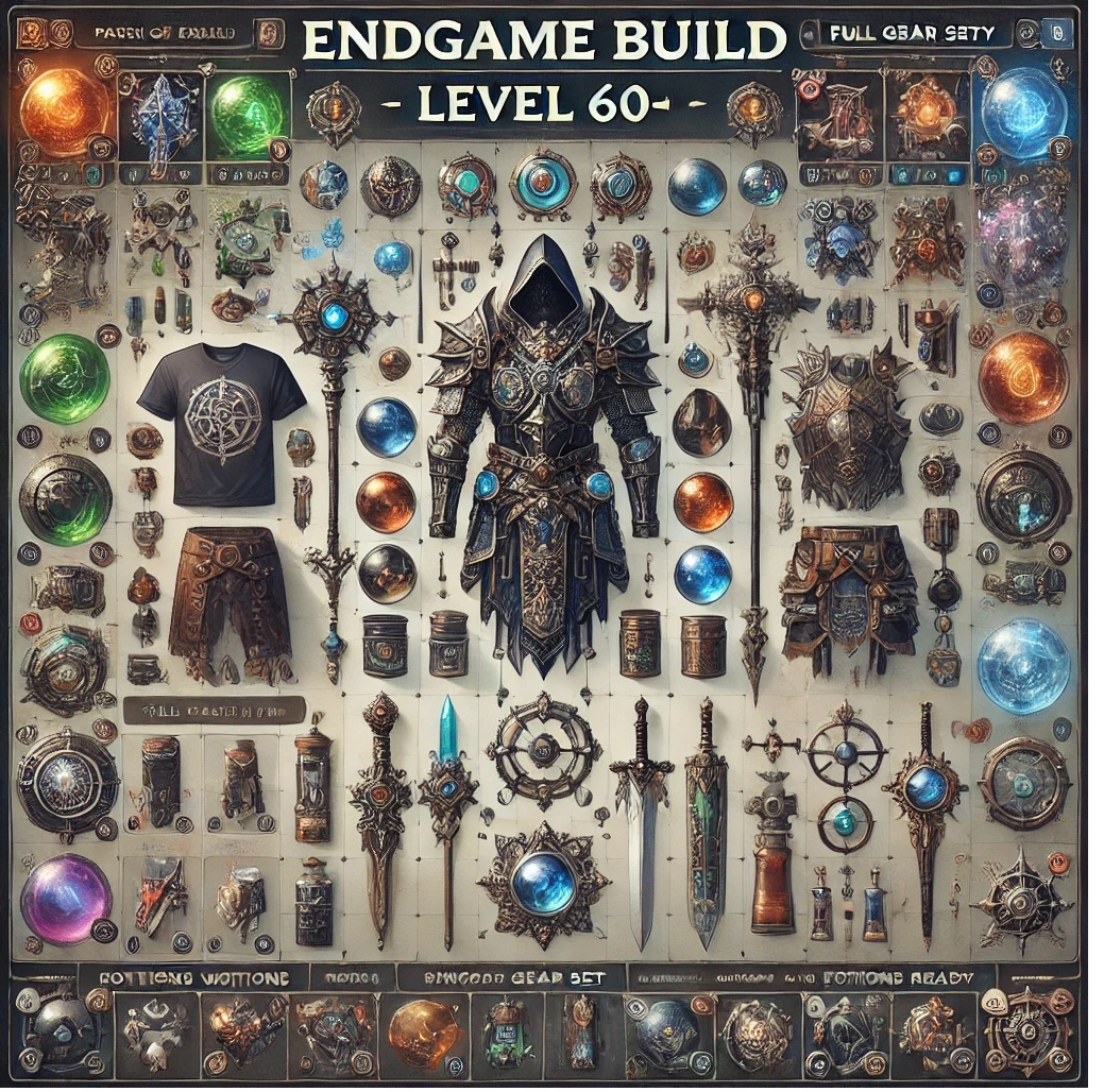 PATH OF EXILE 2 - BUILD ENDGAME ZESTAW PRZEDMIOTÓW 60+ LVL POE2 ENDGAME ...