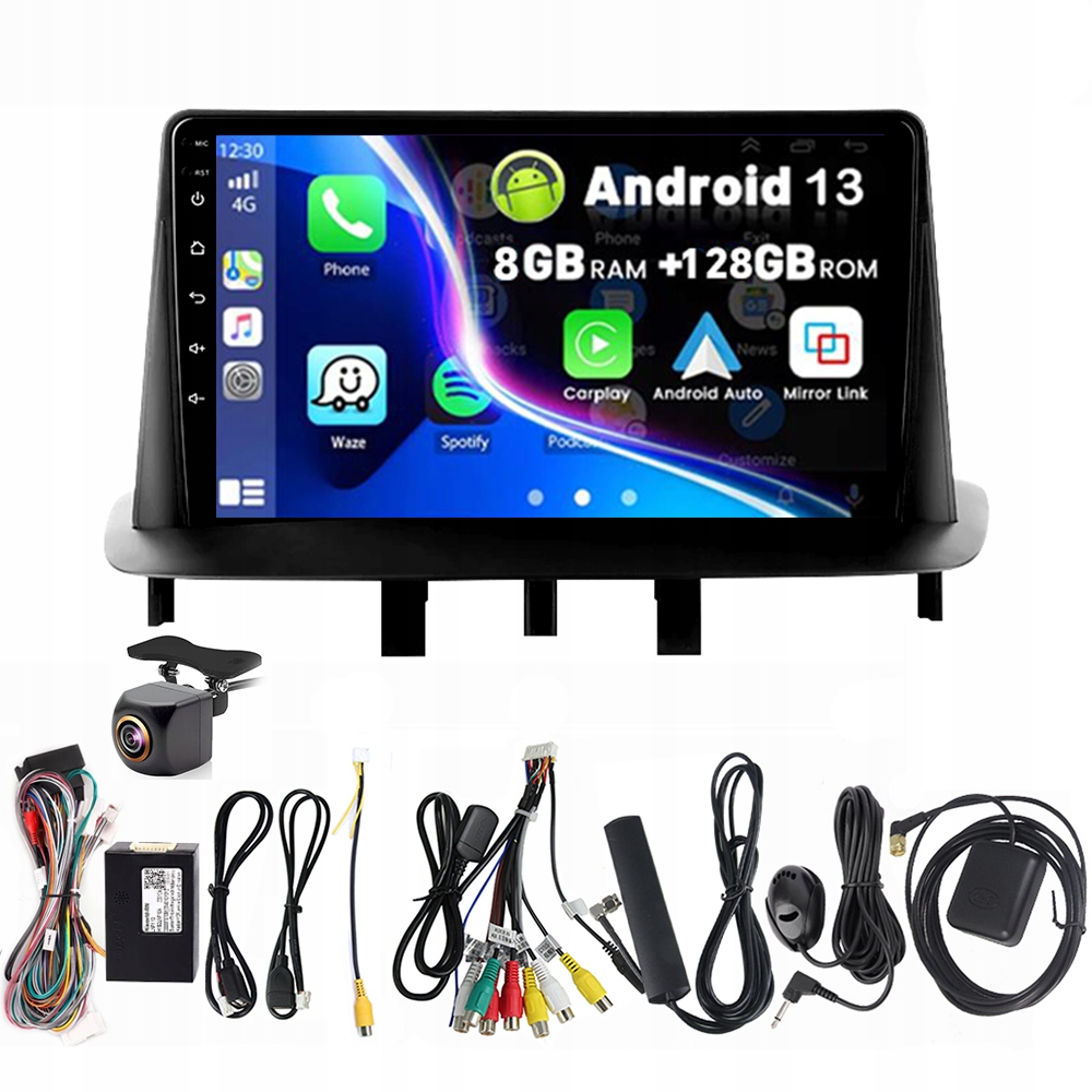 Radio samochodowe Android Renault Megane 3 Fluence sasung SM3 2008-2014 ... Radio samochodowe Android Renault Megane 3 Fluence sasung SM3 2008-2014 ...