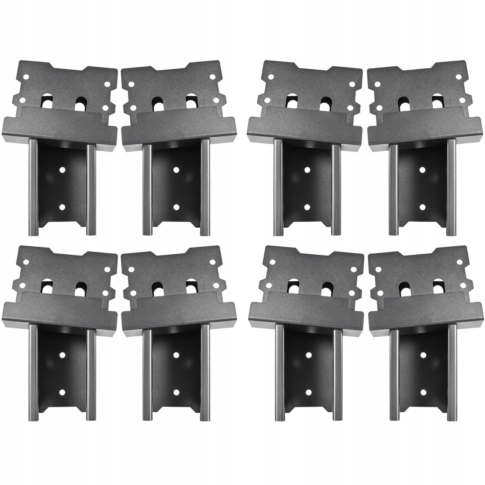 VEVOR Základňa Noha stĺpika 8ks 18x10,8x24,5 cm - Allegro