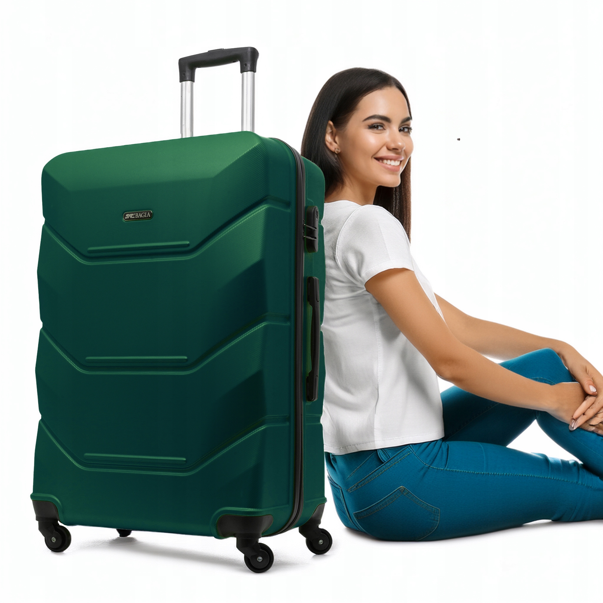 WALIZKA DUŻA PODRÓŻNA KÓŁKA BAGAŻ EXCLUSIVE 88 XXL PREMIUM ...