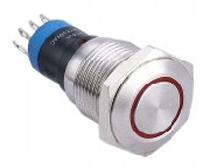 PRZYCISK WANDALOODPORNY PODŚWIETLANY MONOSTABILNY - Sklep, Opinie, Cena w Allegro