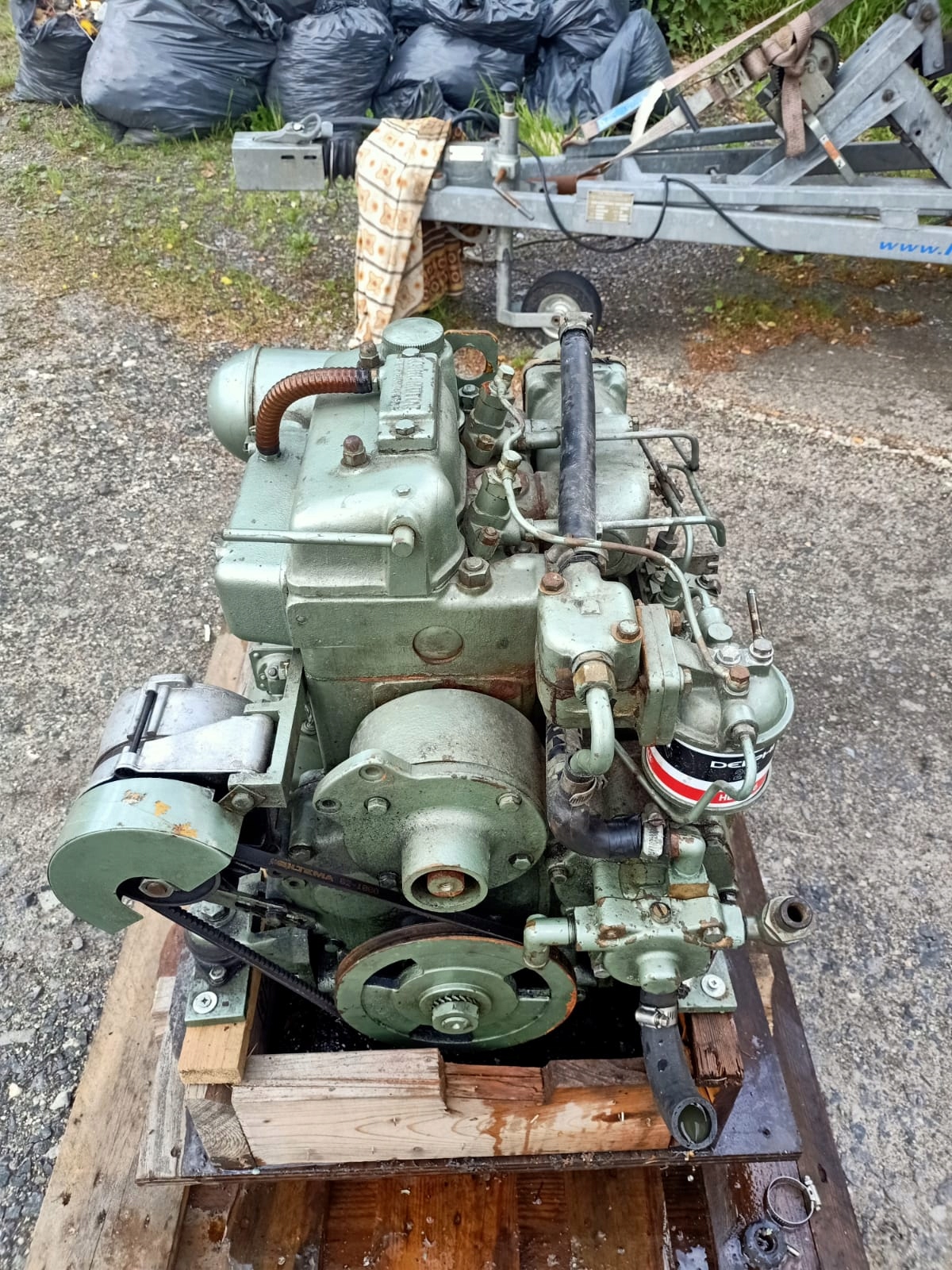 silnik stacjonarny ALBIN AD21 diesel 2-cylindry - 32323669-99 ...