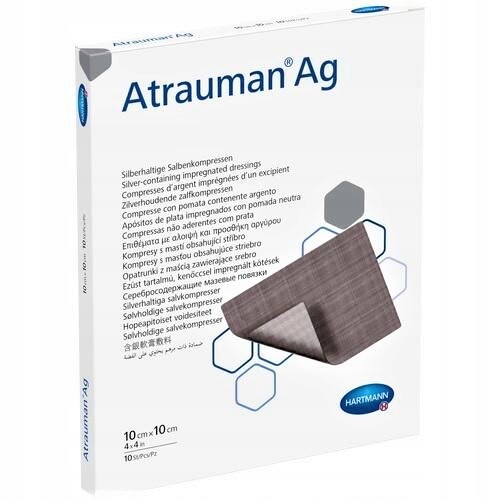 HARTMANN - Atrauman Ag - 10 x 10 cm - 10 szt. 11754893727 - Allegro.pl HARTMANN - Atrauman Ag - 10 x 10 cm - 10 szt. 11754893727 - Allegro.pl