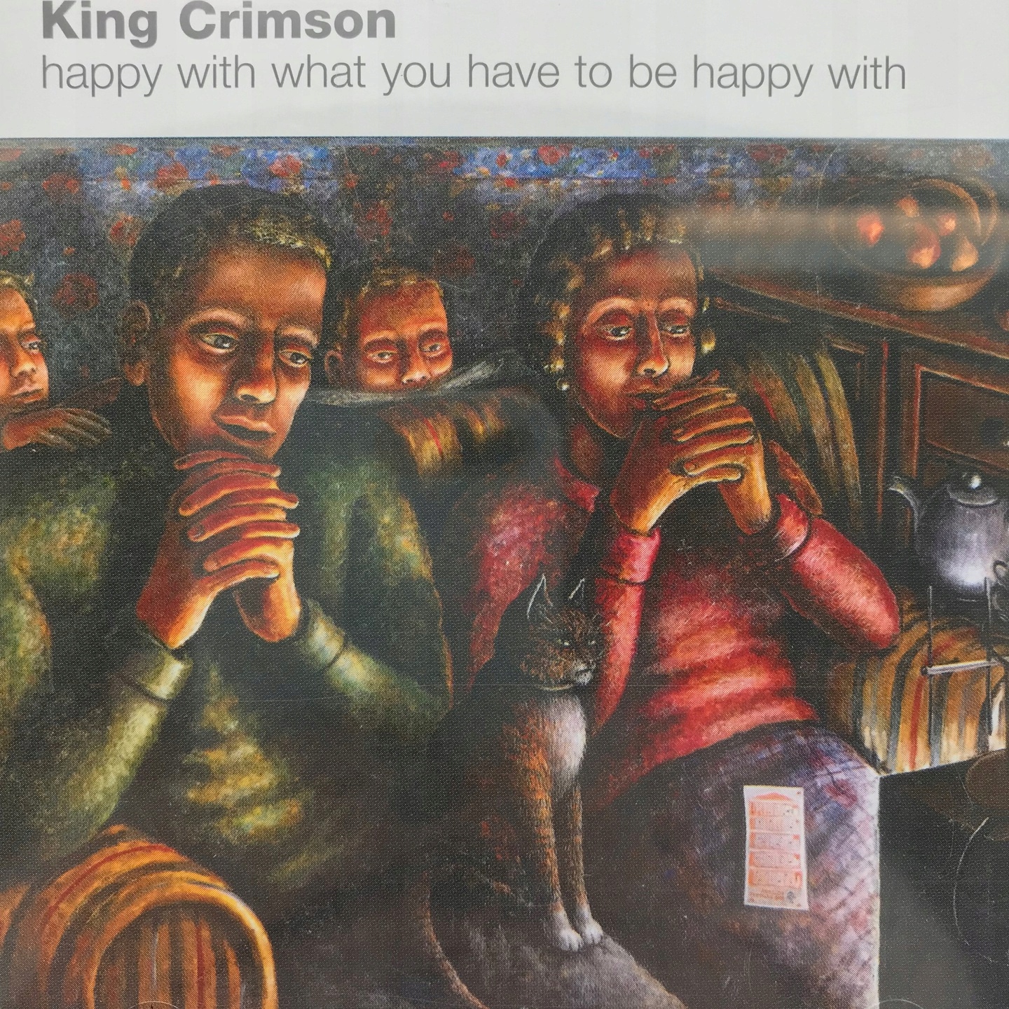 CD - King Crimson - Happy With What You Have To Be Happy With ROCK 2002 15170636394 - Sklepy ...