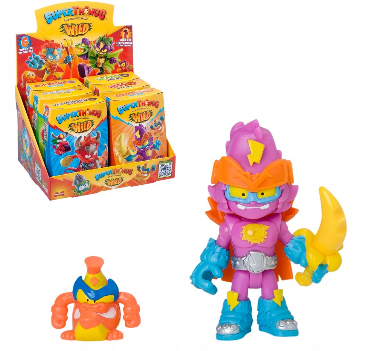 SuperThings WILD kid KOKONG małpa Bananape figurka Super Zings Things ...