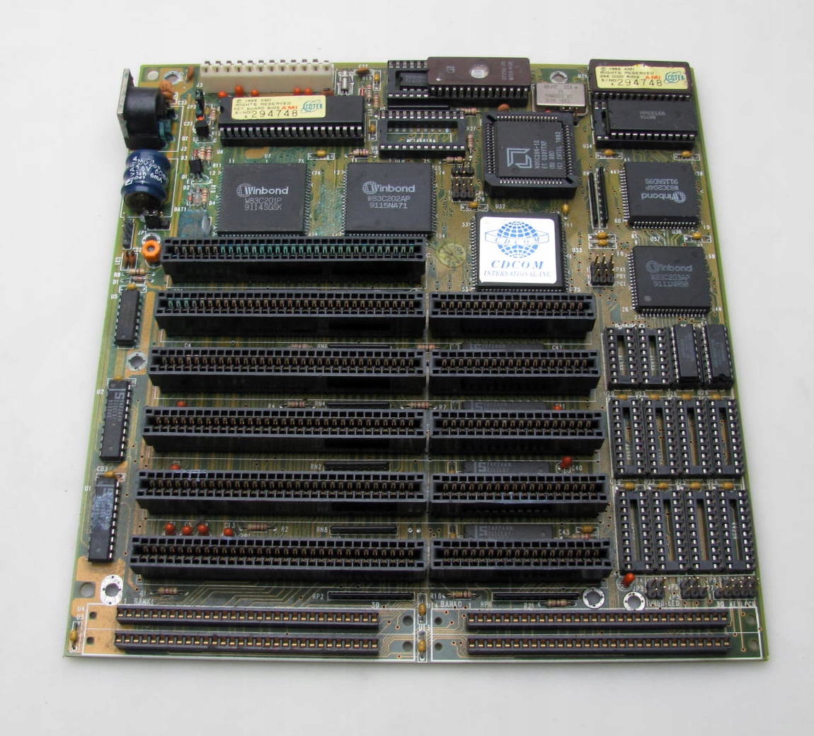 Płyta główna z procesorem 286 12Mhz Vintage! w Wrocław - Sklep, Opinie ...