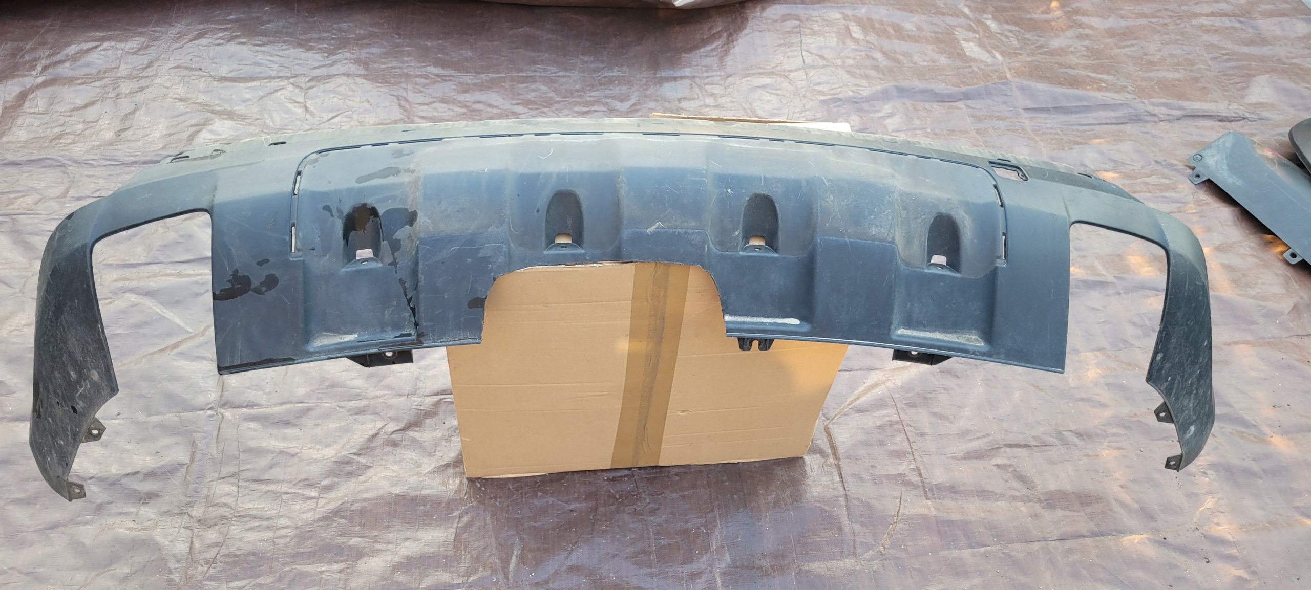 MERCEDES ML W164 DOKŁADKA SPOJLER ZDERZAKA TYŁ A1648850525 mih8 za 69 ...