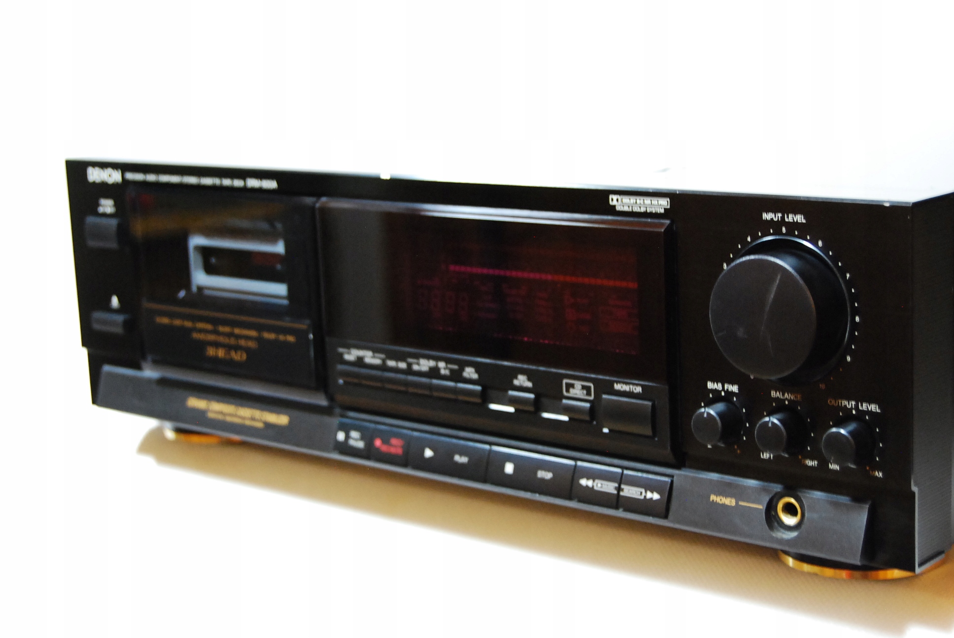 Magnetofon kasetowy Denon DRM-800A czarny • Opinie - Allegro