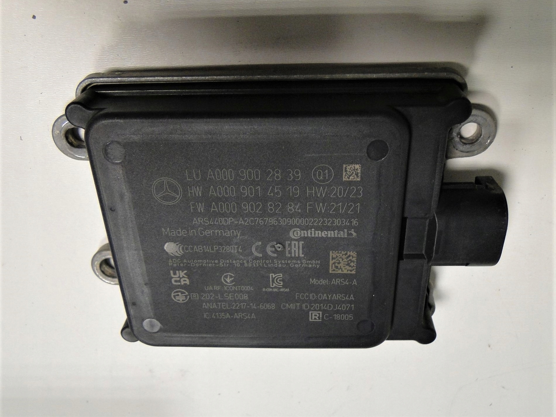 A0009002839 A0009002839 - MERCEDES GLC 253 X / C LIFT RADAR SENSOR ...