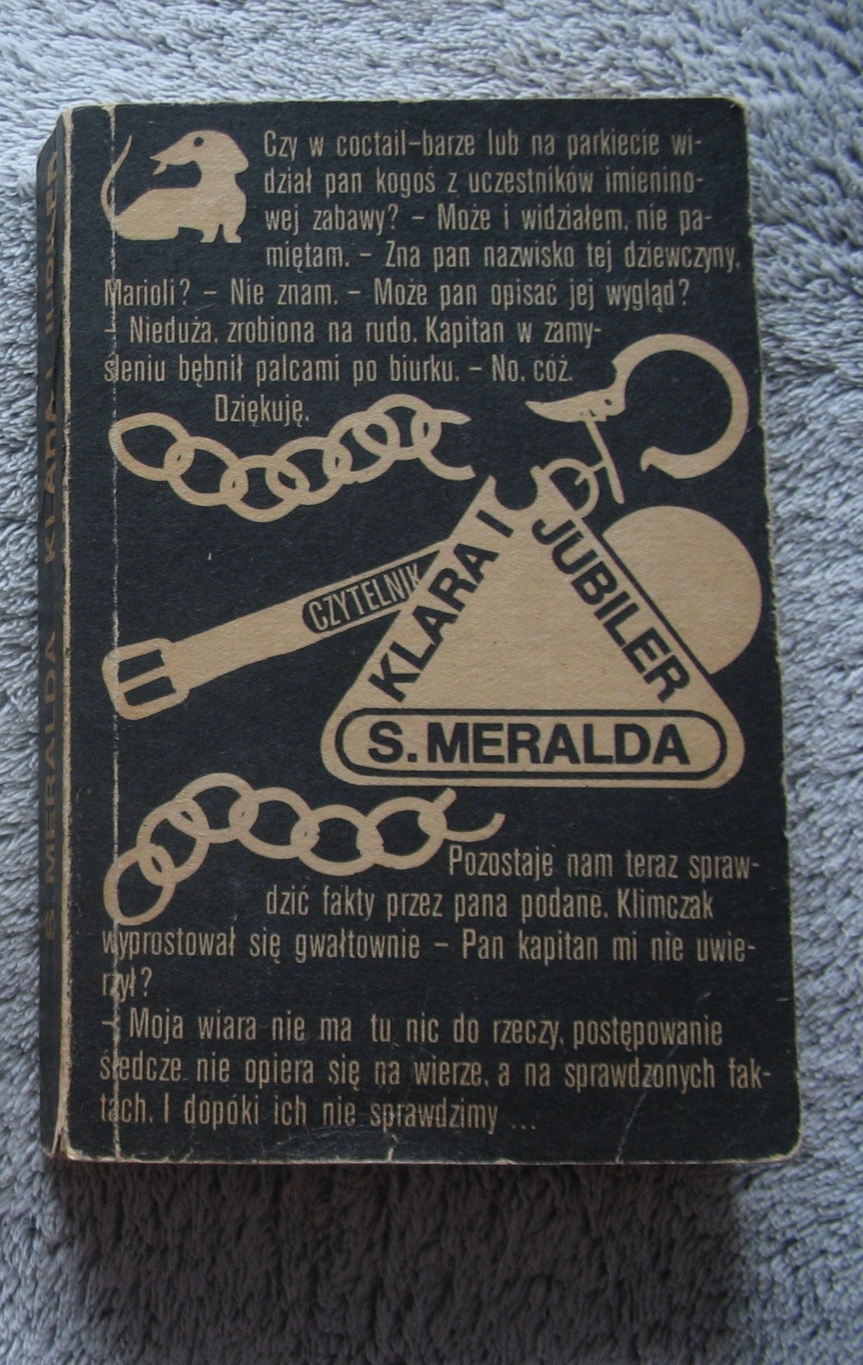 Kryminały PRL Klara i jubiler Meralda Broszkiewicz Abwehra straciła ...